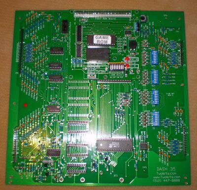 NEW Bally Dash 35 MPU Board with Fixit ROM Board Replaces AS-2518-35