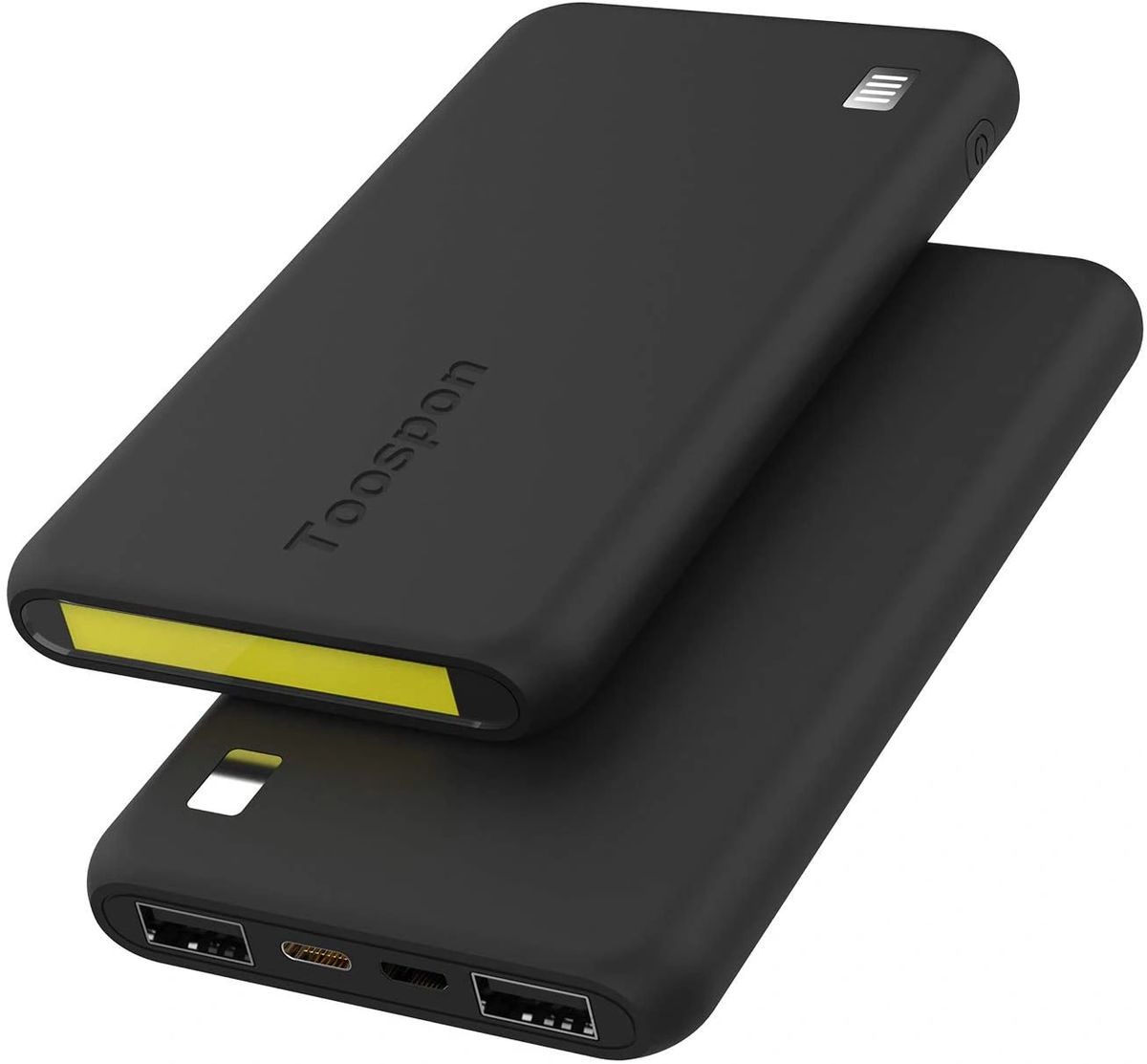 Toospon 10000mAh Power Bank with dual input/output ports plus torch