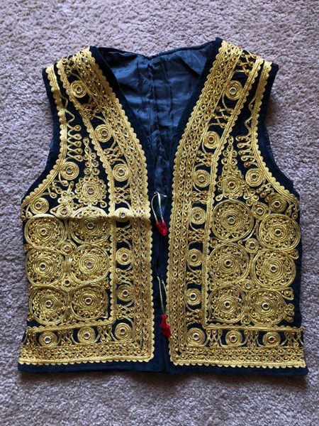 Afghan Traditional Men’s Vest (Waskat)