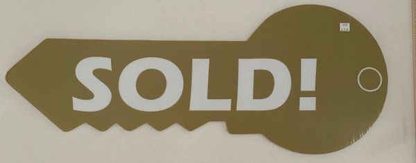 Gold SOLD! Key Sign