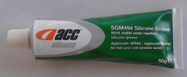 WRAS Approved Potable Water Silicone Grease