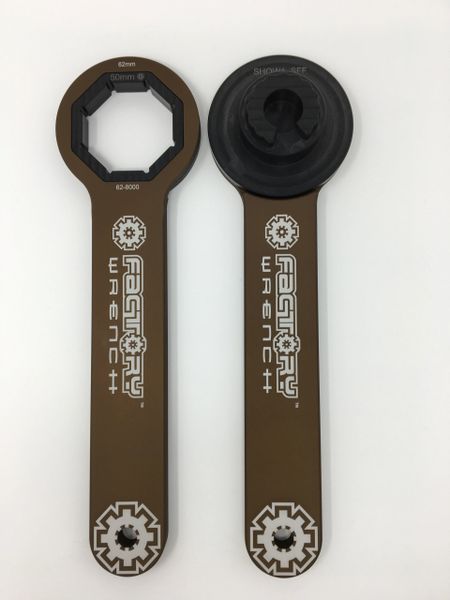 SHOWA SFF Non-marrking fork cap wrench set (2 inserts)