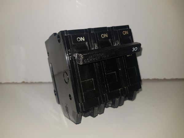 SIMPLEX 30a 3 pole plug in mcb, circuit breaker, BTQL 3230 EE