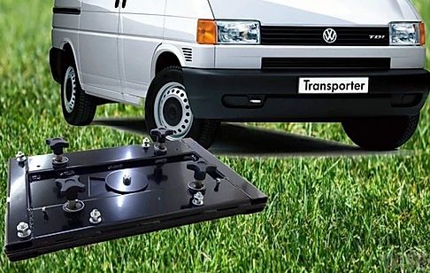 C1 VW Transporter T4 Van Passenger Double Seat Swivel