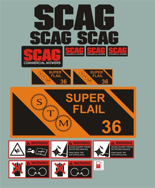 Scag Super Flail 36 Mower.