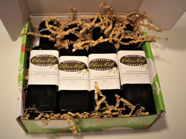 Set of 4 Sampler Bottles in Gift Box