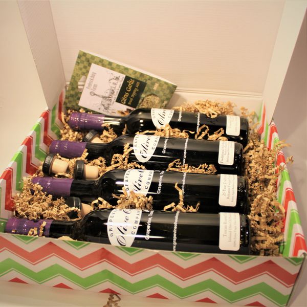 4 Bottle (375ml) Boxed Gift Set with Pour Spouts