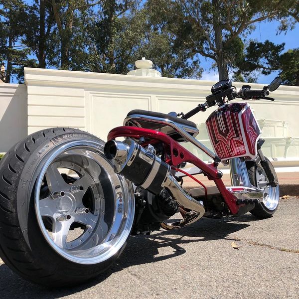 SUPER STAR 12" FRONT / 13" REAR Staggered RIMS HONDA RUCKUS