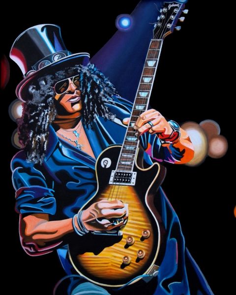 Slash Matted Print