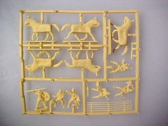 18 Parthian Heavy Cavalry plastic soldiers 8145