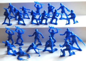 23 Vintage Tim Mee Vietnam Soldiers 250217J Processed Plastic