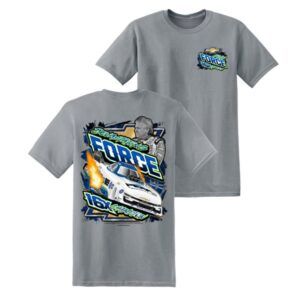 John Force Devastating Force Grey TShirt