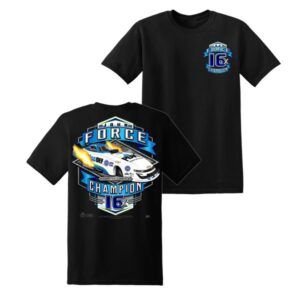 John Force 16x Black TShirt