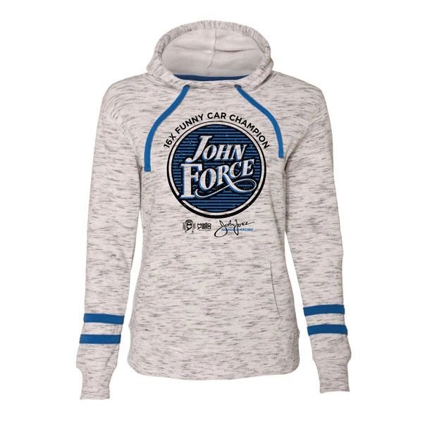 John Force Racer Ladies Hoodie