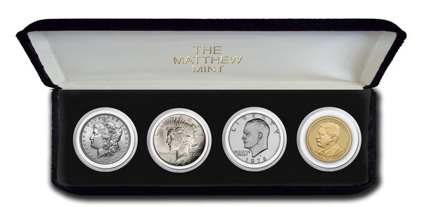 Four Dollar Coin Set