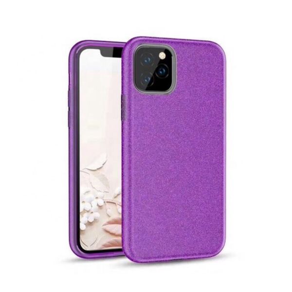 iPhone 11 Pro Max Shiny Sparkle TPU Case - PURPLE