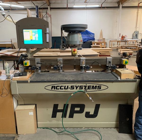 2005 Accusystems Model HPJ CNC Dowel Drilling & Insertion Machine