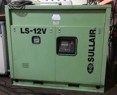 Sullair LS12V-50 Compressor 50 HP VFD (Woodworking Machinery) Low Hours