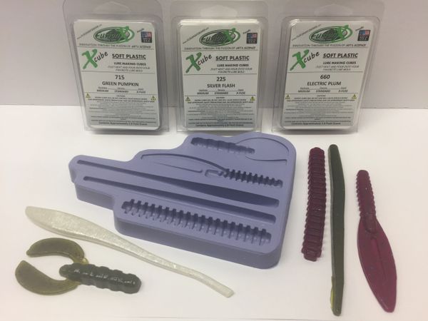 FUSION X FISHING XESSENTIAL BASS FAVORITES LURE MAKING KIT