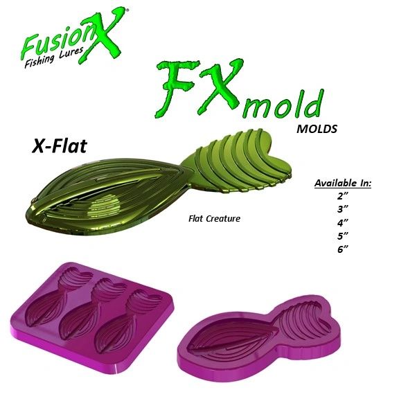 FX Mold - X-Flat ( 2", 3", 4", 5", 6") 8920 8930 8940 8950 8960 XFlat X ...