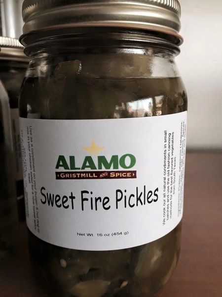 Condiments - Sweet Fire Pickles 16 oz