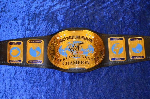 Releathering for oval Intercontinental Championship