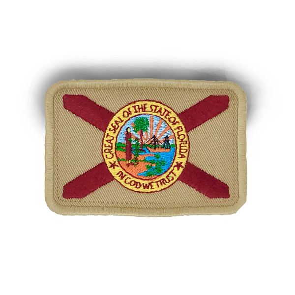 Florida Embroidered Flag Patch | S.L. Revival Co - Americana Clothing ...