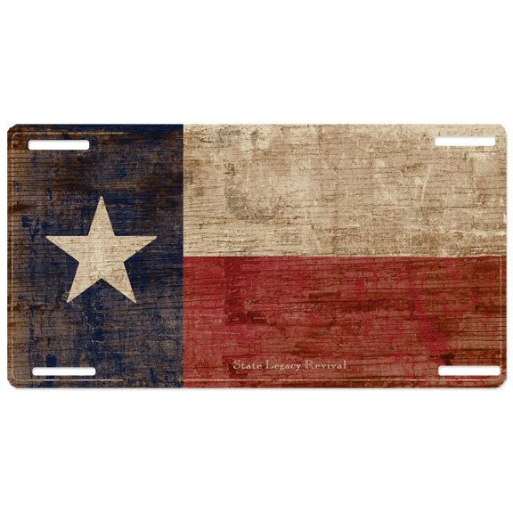 Texas Vintage License Plate | S.L. Revival Co - Americana Clothing ...