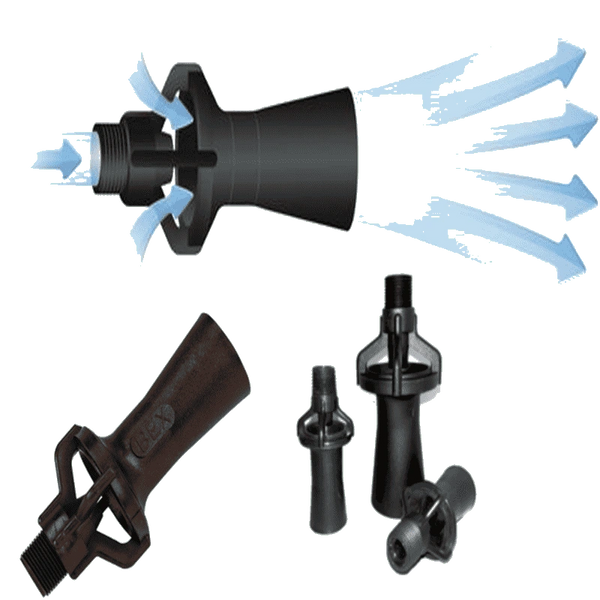 E-5 Eductor for Sweeper Systems, 1/4" NPT