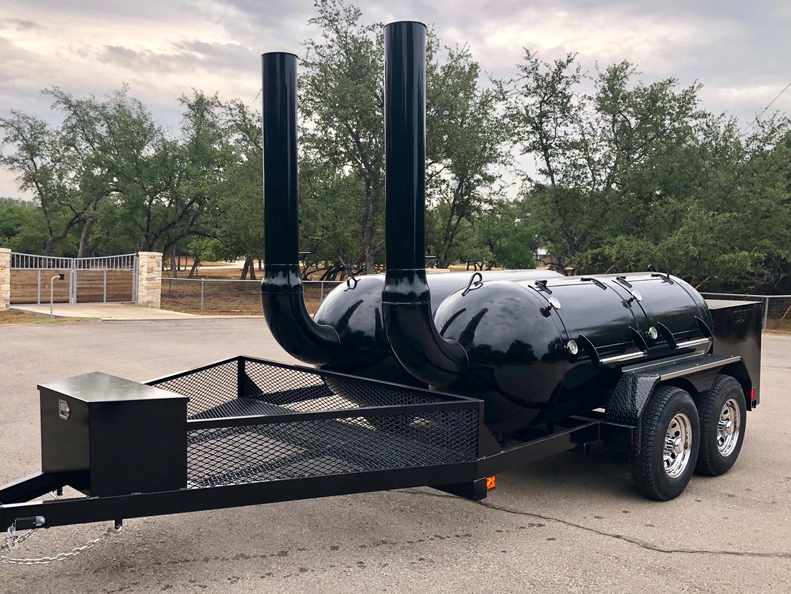 500 gallon smoker online