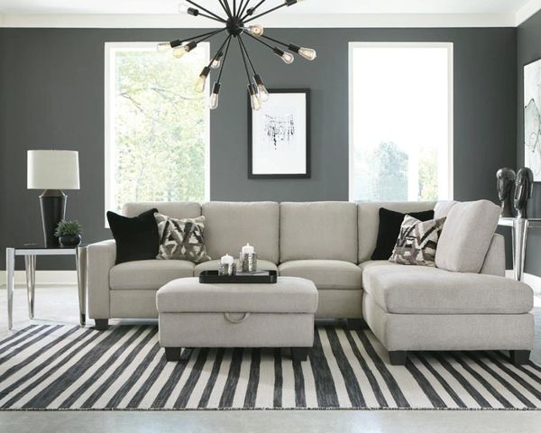 #B9766 STONE SECTIONAL SOFA | Discount Furniture Atlanta Sectionals $499+