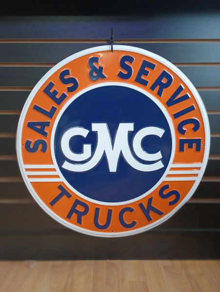 GMC Trucks Signs GMC Sales Service Sign for Garage Decor for Men Gifts ...