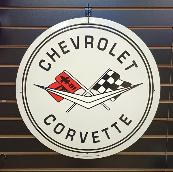 Chevy Signs Chevrolet Corvette Sign for Garage Signs for Men Car ...