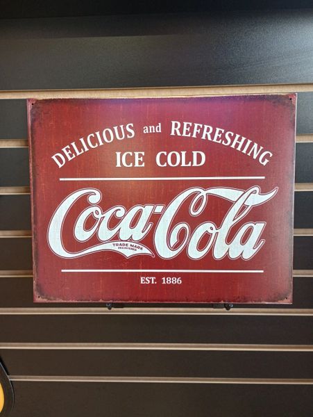 Coca Cola Signs Bar Signs Metal Signs for Restaurant Decor Diner Decor ...