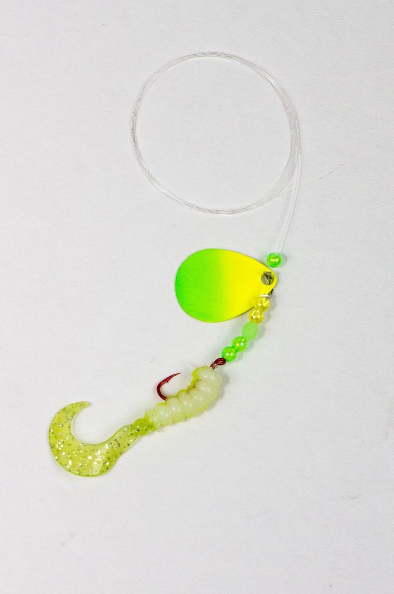 Lemon Lime Spinner Rig