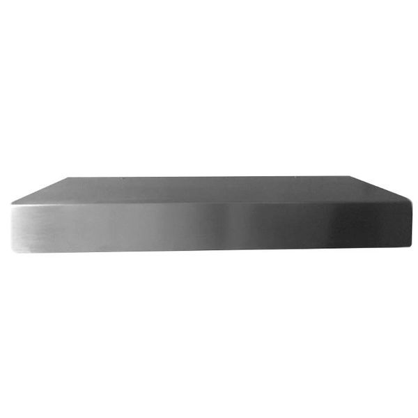18" Stainless Steel Floating Shelf