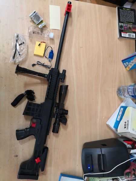 BARRETT ELECTRIC BURST foam bullet absorbent bullets gun