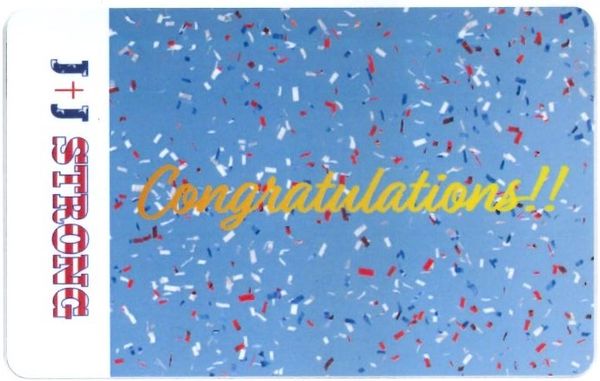 $25 Congratulations Gift Card