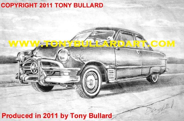 1950 Ford (Pencil Drawing)