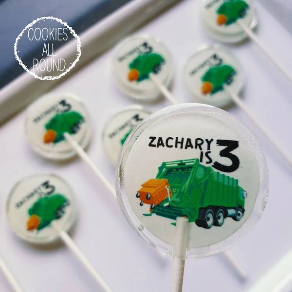 12 x Custom Lollipops