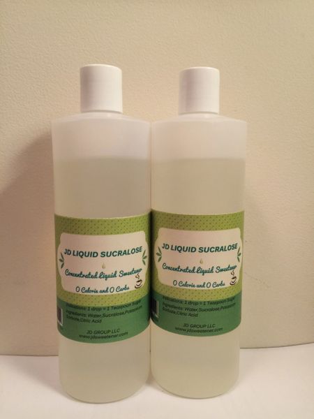 Liquid Sucralose 2 bottles of 16 fl oz