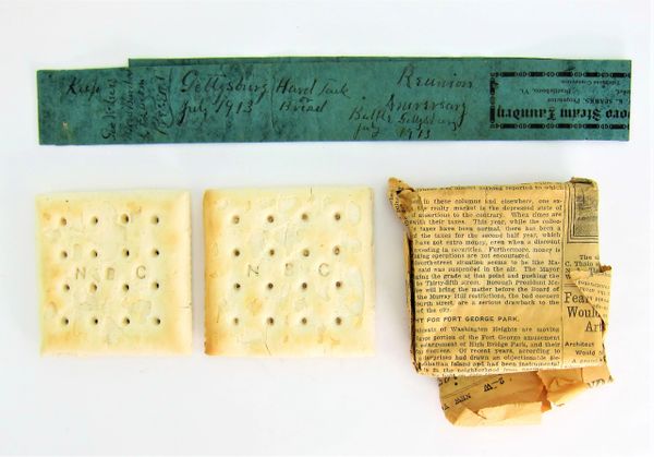Identified Gettysburg Hardtack | Civil War Artifacts - For Sale in ...