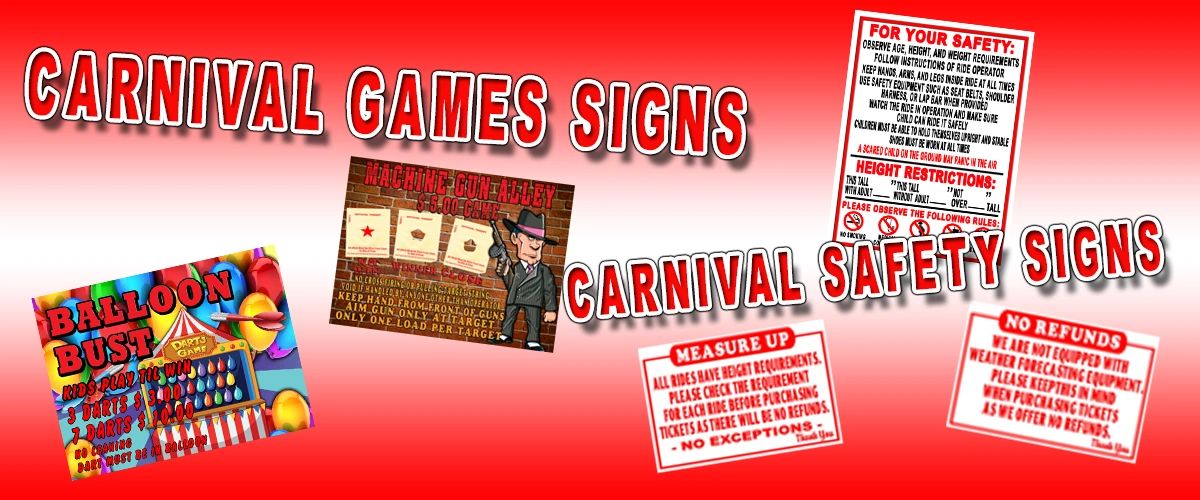 food concession signs