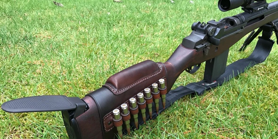 Rick Lowe Custom Leather, Harnessed Rifle Slings, Custom Sheaths