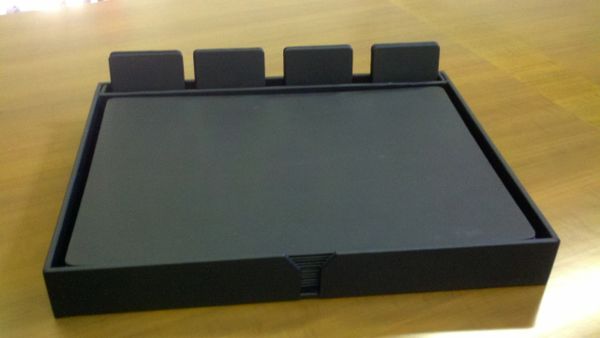 Conference Caddy | Custom desk,conference table mats, Leather desk mats ...