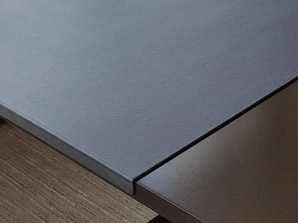Faux Leather bent edge mat, pad, blotter | Custom desk,conference table ...
