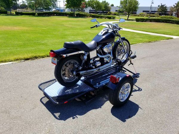 Single Rail Motorcycle Trailer | Tow Smart Trailers: Car dolly ...