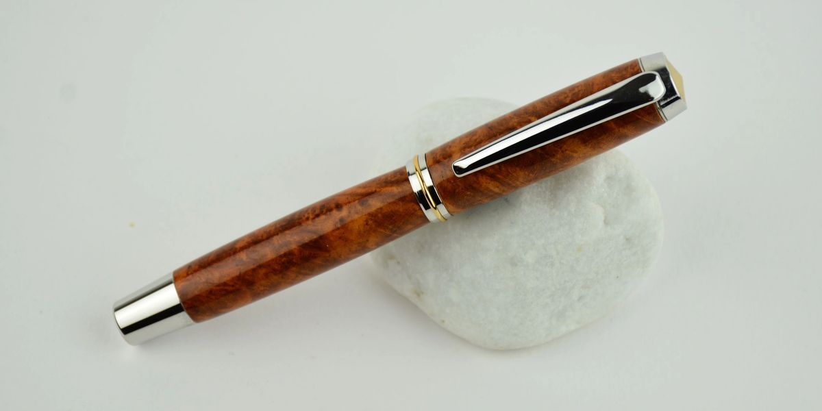 Handmade pens, handcrafted pens, hand turned pens made in the UK