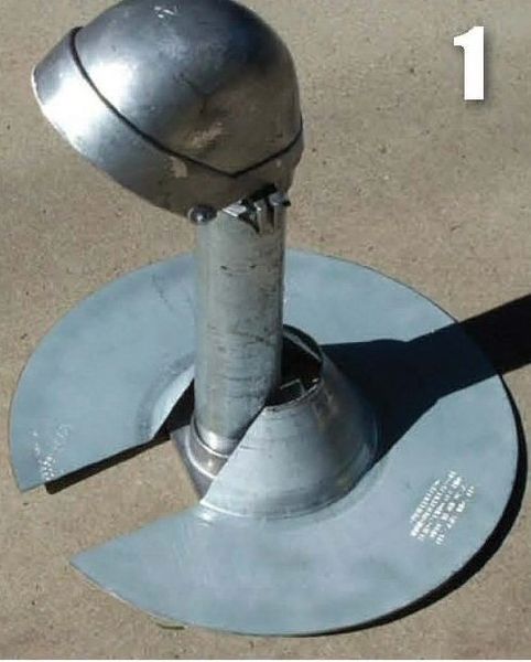 Retro-Spin Galvanized Metal Roof Flashing | BuildMart Store